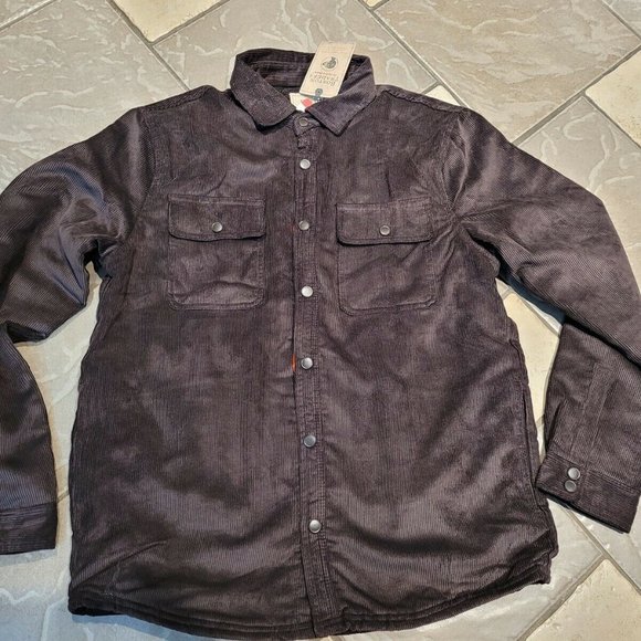 Boston Traders | Jackets & Coats | Nwt Mens Brown Corduroy Boston ...